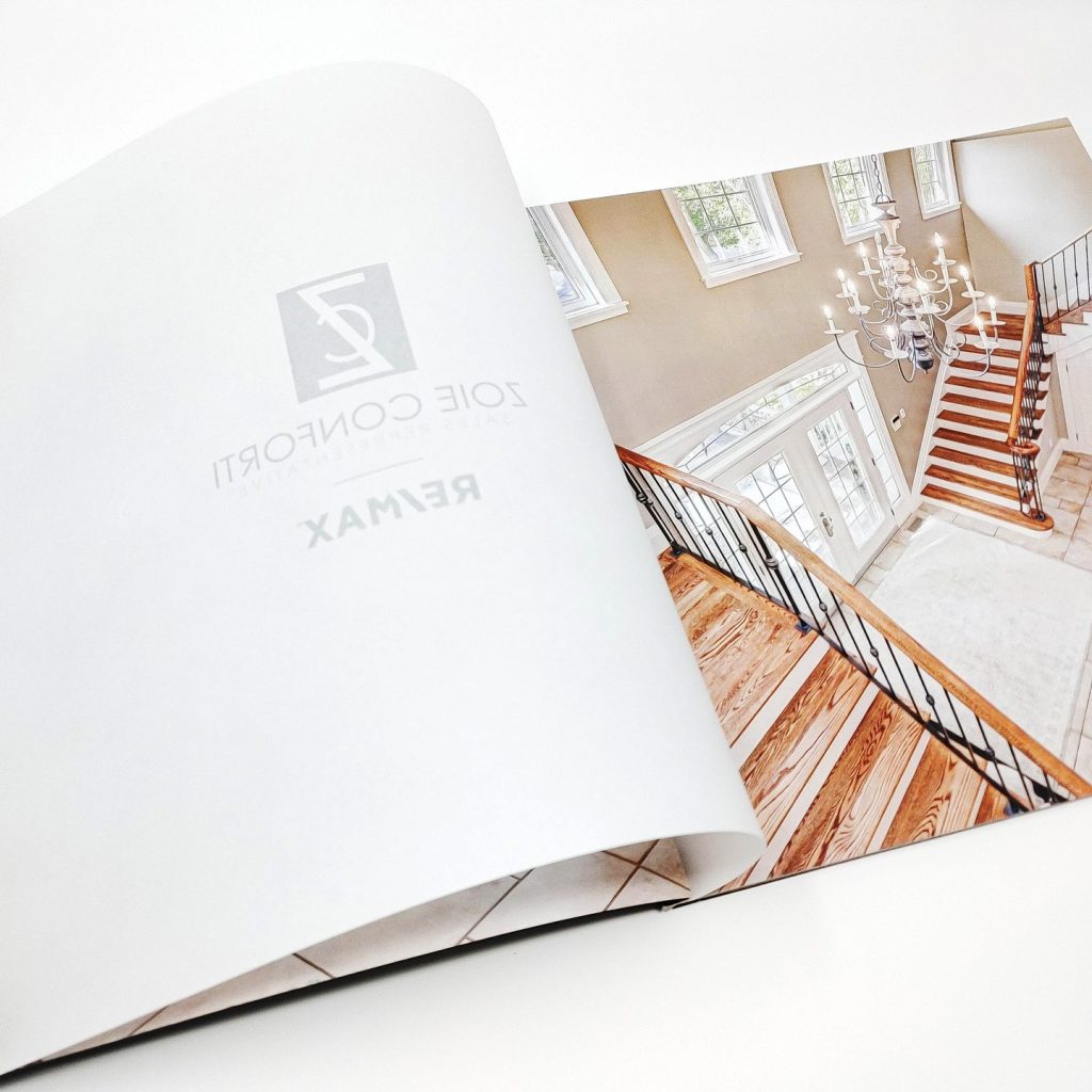 Brochure Perfect Bound Sample - Photography & Feature Sheets for Real ...